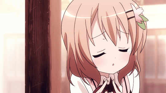 Download Gochūmon Wa Usagi Desu Ka Is The Order A Rabbit Anime Gif