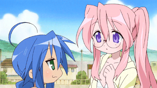 Download Anime Lucky Star Gif