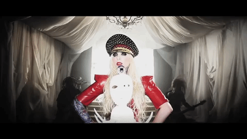 Download Gothic Heavy Metal Glam Metal Music In This Moment Gif - Gif Abyss