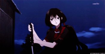 Download Saya Kisaragi Anime Blood-C Gif - Gif Abyss