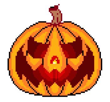 Download Jack-o'-lantern Pumpkin Holiday Halloween Pixel Art Gif - Gif ...