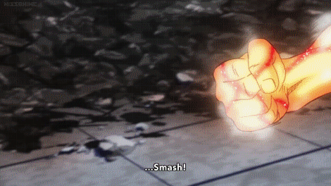 My Hero Academia: Epic Smash Moment in Action
