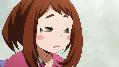 Download Anime My Hero Academia Ochako Uraraka Gif
