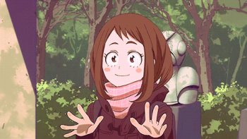 Download Anime My Hero Academia Ochaco Uraraka Gif - Gif Abyss