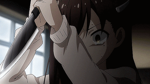 Anime Stab Gif Toga's Knife Stabbing Attempt: My Hero Academia