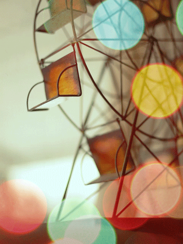 Download Amusement Park Man Made Ferris Wheel Gif