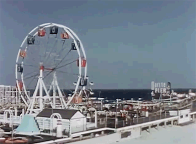 Download Amusement Park Man Made Ferris Wheel Gif