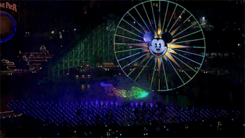 Download Amusement Park Man Made Ferris Wheel Gif