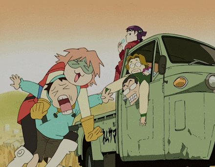 FLCL Gif - Gif Abyss