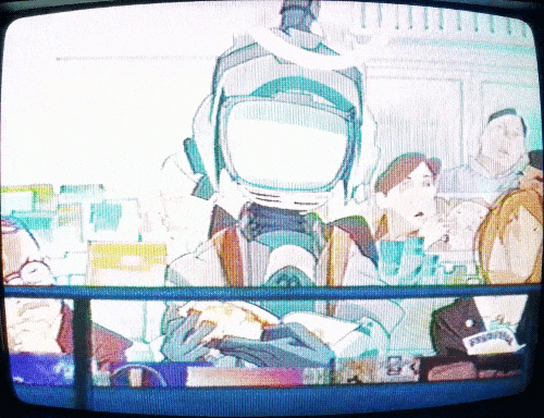 FLCL Gif - Gif Abyss