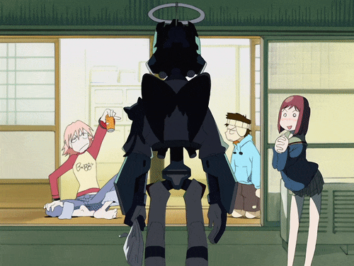 FLCL Gif - Gif Abyss