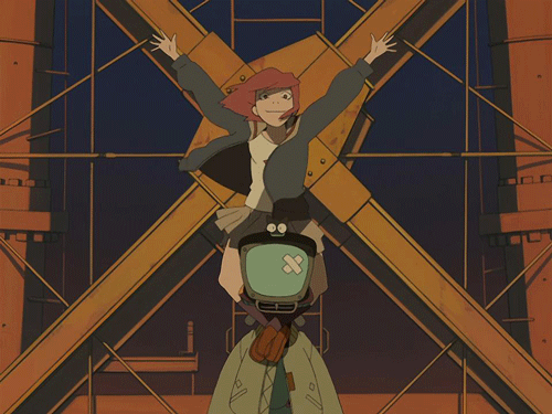 Download Fooly Cooly Anime FLCL Gif