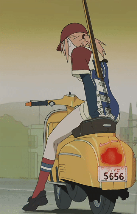 Download Fooly Cooly Anime FLCL Gif