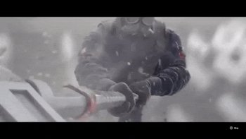 Download Video Game Tom Clancy's Rainbow Six: Siege Snow Soldier Winter Gif