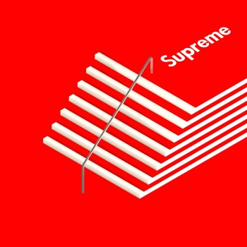 Download Man Made Supreme (Brand) Fashion Streetwear Graphic Design Gif