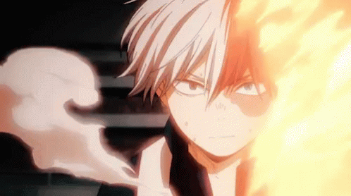 Shoto Todoroki's Fiery Duality – My Hero Academia Animated Moment
