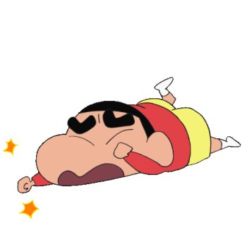 Crayon Shin-chan’s Playful Anime Moments Animated GIF