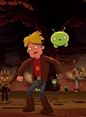 [10+] KVN (Final Space) Gifs