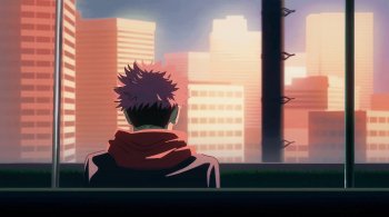 Yuji Itadori — Sukuna's Shadow at Dusk - Gif Abyss