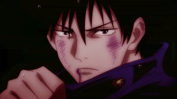 Megumi Fushiguro's Fierce Moment | Jujutsu Kaisen Anime GIF - Gif Abyss