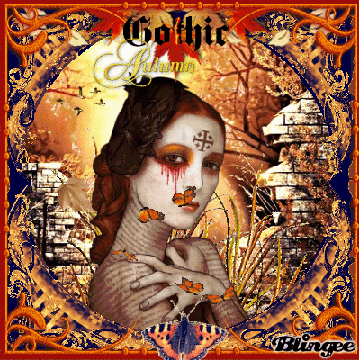 Gothic Autumn by 13darkskye - Gif Abyss