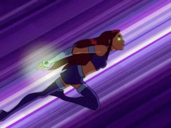 Download Starfire (DC Comics) TV Show Teen Titans Gif