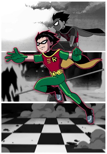 Download Dick Grayson Robin (DC Comics) TV Show Teen Titans Gif