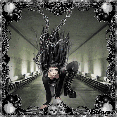 Goth Girl by 13darkskye - Gif Abyss