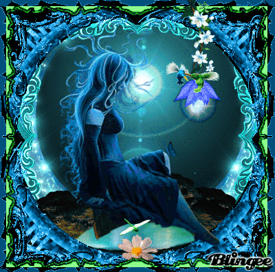 Download Bird Fantasy Woman Gif by 13darkskye