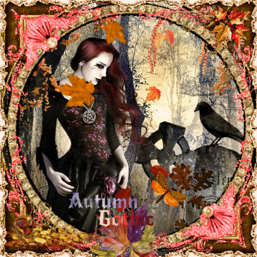 Autumn Gothic by 13darkskye - Gif Abyss