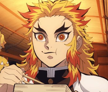 Download Senjuro Rengoku Anime Demon Slayer: Kimetsu No Yaiba Eating ...
