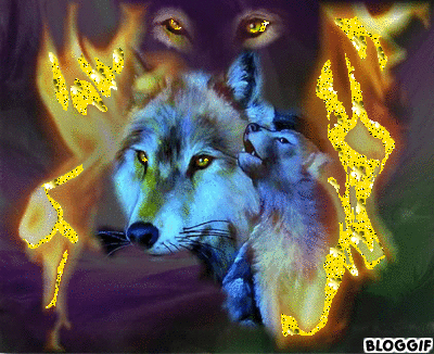 Download Fantasy Wolf Gif - Gif Abyss