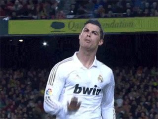 Cristiano Ronaldo’s Iconic Real Madrid Celebration – Animated GIF ...