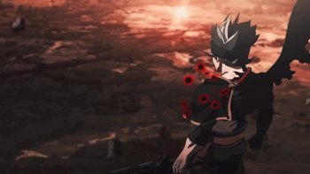 Asta Unleashed: Dark Power in Black Clover Anime GIF