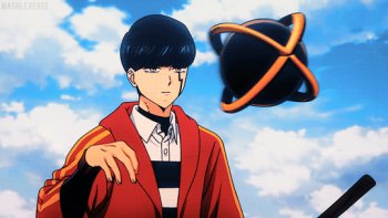 Mash Burnedead in Action: Magic Meets Muscle from Mashle Anime - Gif Abyss