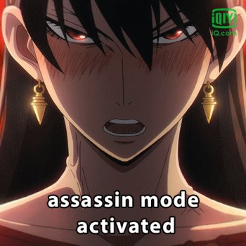 Yor Forger Unleashed: Assassin Mode Activated | Spy x Family Anime GIF
