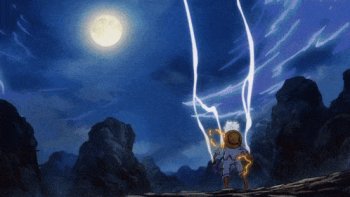 Monkey D. Luffy's Gear 5 in Epic Anime GIF - Gif Abyss