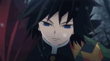Giyuu Tomioka in Action | Demon Slayer Anime GIF - Gif Abyss