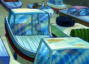 SpongeBob’s Bizarre Boat Ride – Animated TV Show Moment