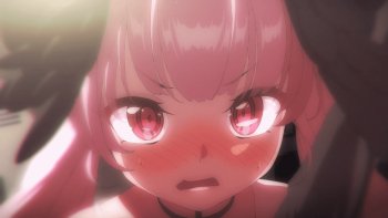 Blue Archive: Intense Moment in Animated Gameplay