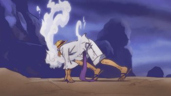 Dynamic Gear 5 Luffy Animation from One Piece