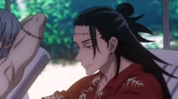 Suguru Geto’s Quiet Moment | Jujutsu Kaisen Anime Gif - Gif Abyss
