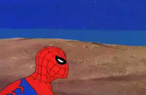 Classic Spider-Man 1967 Meme Moment from the Animated TV Show