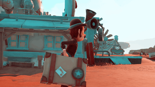 Download Video Game My Time At Sandrock Gif