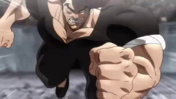Download Yujiro Hanma Running Anime Baki Hanma Gif