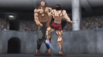 Download Baki Hanma (Character) Kick Anime Baki Hanma Gif