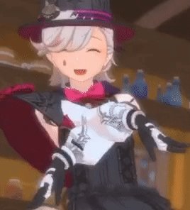 Download Lyney (Genshin Impact) Video Game Genshin Impact Gif