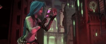 Jinx in Action: League of Legends Animated GIF Showcase