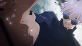 Satoru Gojo in Action - Jujutsu Kaisen Animated GIF