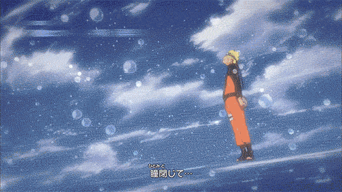 Naruto Uzumaki: Rainy Reflections in Anime